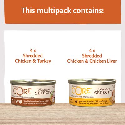 Wellness Core Signature Selects Adult Wet Cat Food | zooplus.co.uk