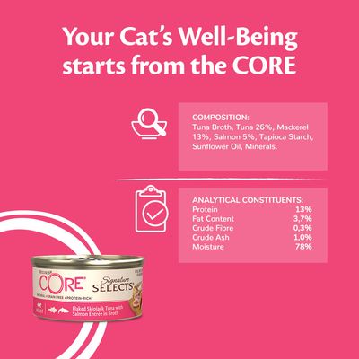 Wellness Core Signature Selects Adult Wet Cat Food | zooplus.co.uk