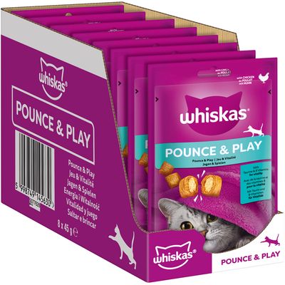 Whiskas Snacks Pounce & Play kaufen | zooplus