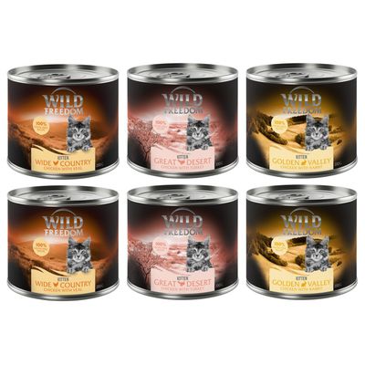 Wild Freedom Kitten 6 x 200 g voordelig online bestellen | zooplus