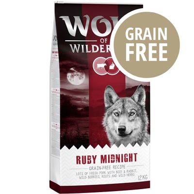 Wolf of Wilderness Ruby Midnight - Manzo & Coniglio prezzi bassi | bitiba