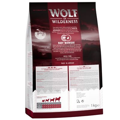 Wolf of Wilderness "Ruby Midnight" - marha & nyúl, alacsony árak | zooplus