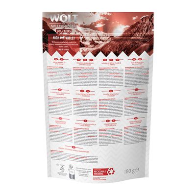 Wolf of Wilderness Snack - Wild Bites 180 g günstig kaufen | zooplus