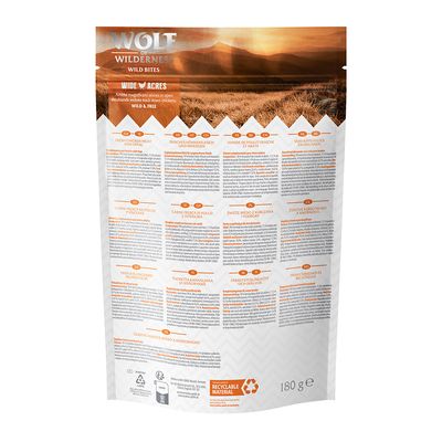 Wolf of Wilderness Snack - Wild Bites 180 g günstig kaufen | zooplus